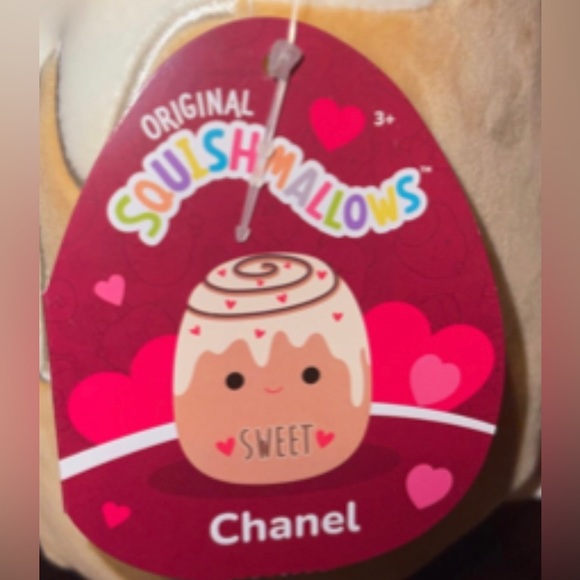 Squishmallows | Toys | Squishmallow Chanel The Cinnamon Roll Valentines ...